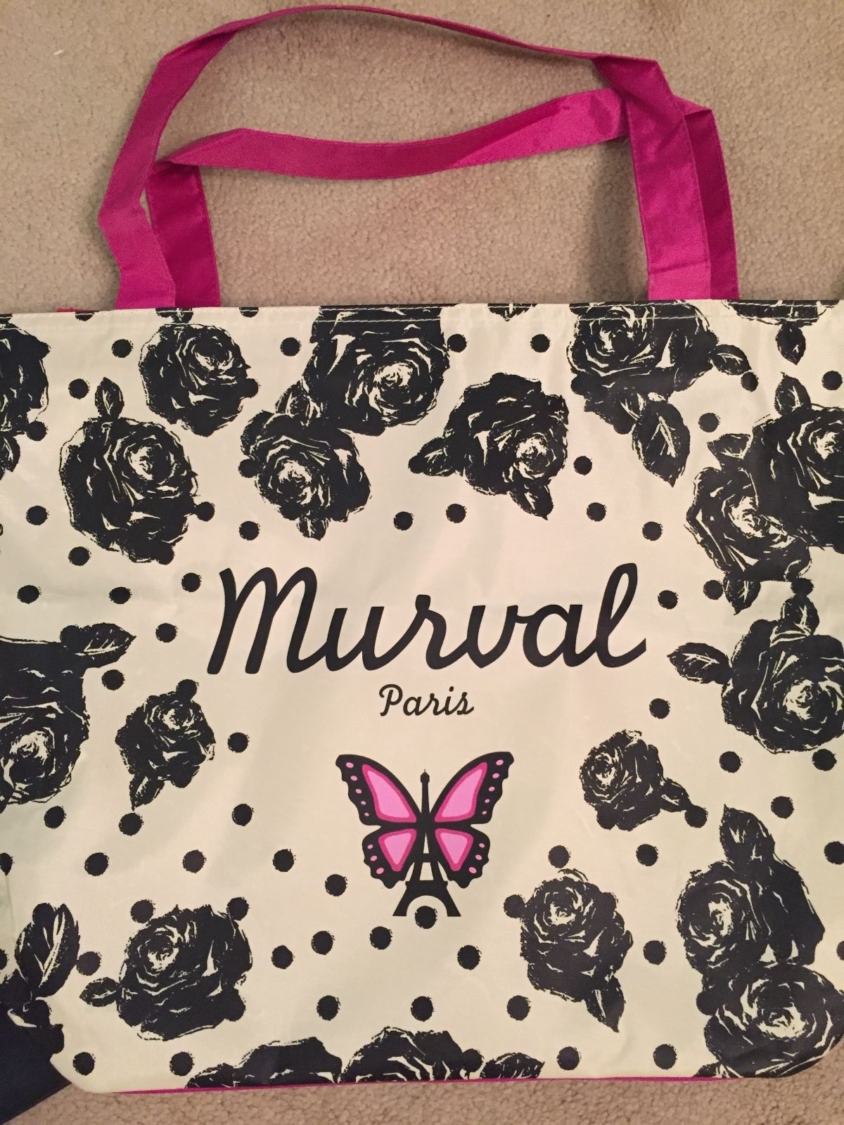 MACY'S BACKPACK, MURVAL PARIS BAG, TOTE/SHOPPER/BEACH BAG | eBay