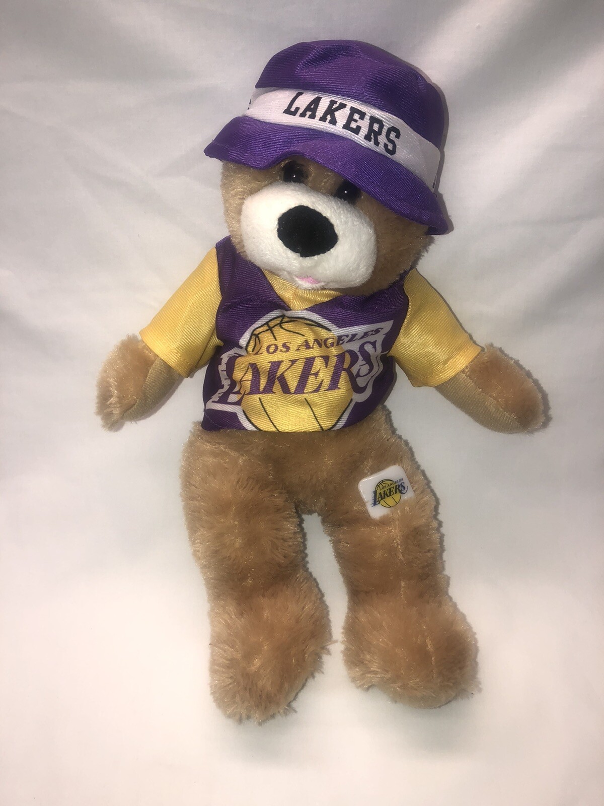 Los Angeles Lakers NBA Kobe Bryant Lebron James 2008 Plush Bear B3 | eBay