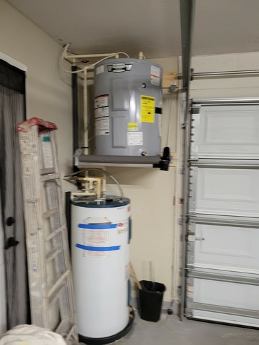 HoldRite Quick Stand Wall Mounted Water Heater Platform - Silver, 50 ...