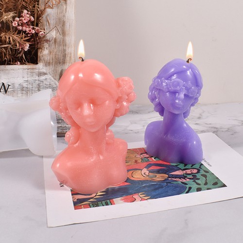 Candle Mold 3d Shape Diy Rose Human Body Candle Mold Simple Cleaning | eBay