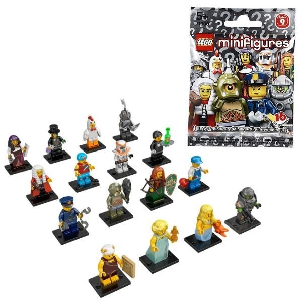 LEGO Minifigures Series 9 S9 Complete Set of 16 #71000 | eBay
