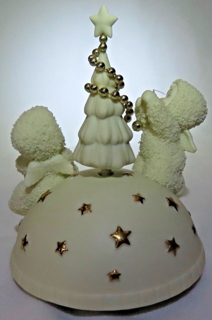 2003 Snowbabies "trimming The Tree" Department 56 W/box for sale online ...