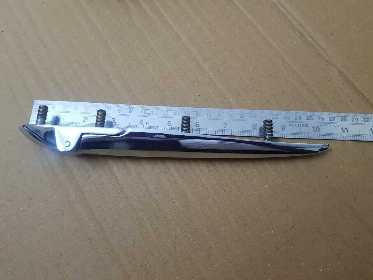 Boot Trunk Lid Hinges Set Chrome Plated 10" Fit For Morris & Vintage ...