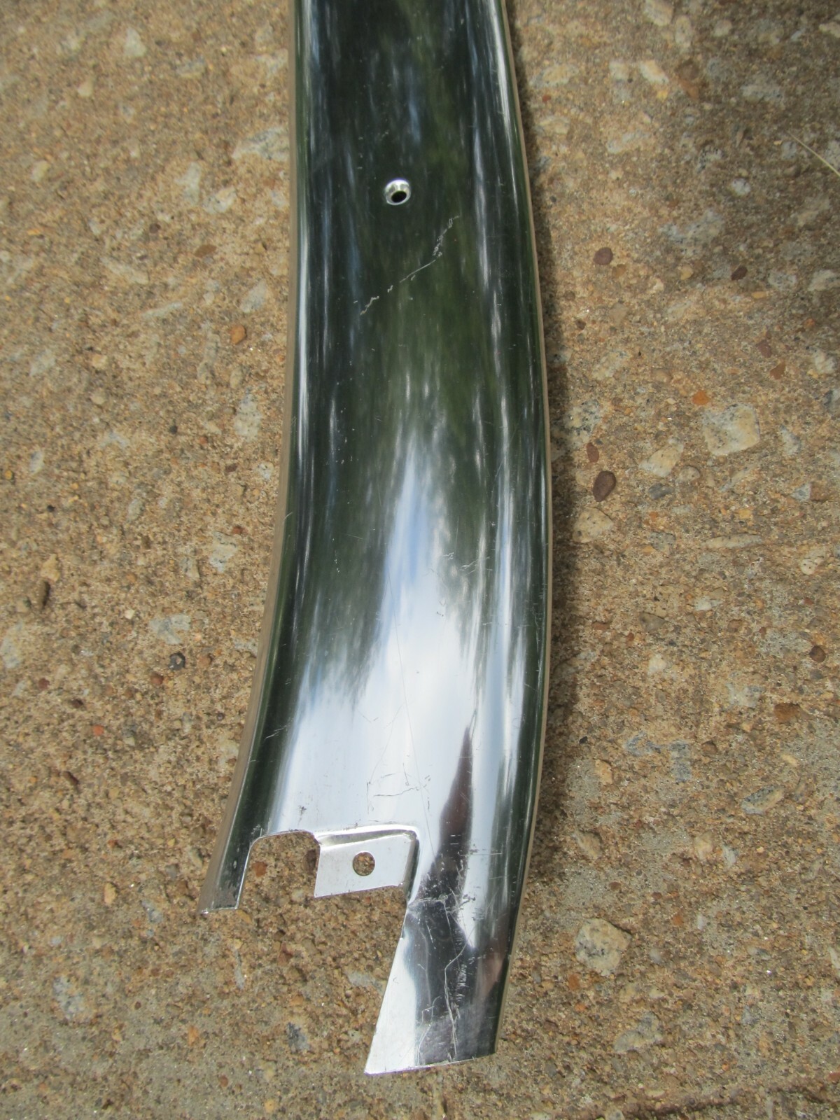 1963 64 Ford Fairlane? Galaxie? Windshield Top Moulding Interior Visor ...