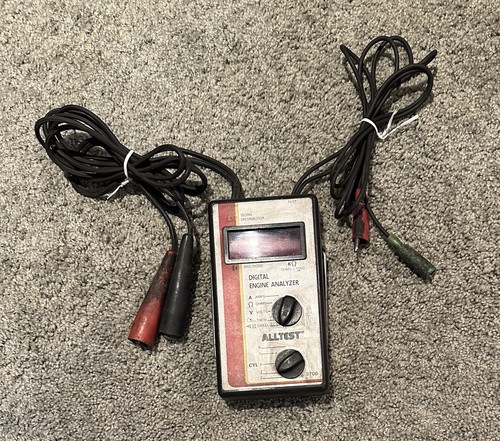 VINTAGE Alltest Digital Engine Analyzer 3706 Diagnostic Machine Tool ...