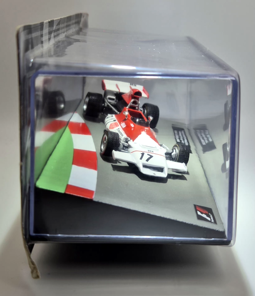 #40 Panini F1 Model Car Scale 1:43 BRM P160B Jean P. Beltoise 1972 ...