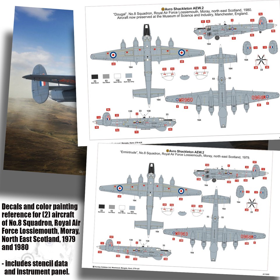 AIRFIX 11005 1/72 AVRO SHACKLETON AEW.2 MODEL KIT | eBay