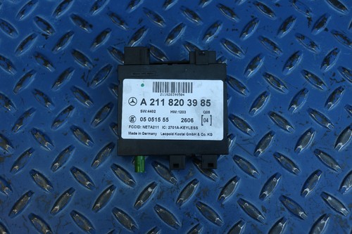 2007-2009 Mercedes W211 E350 E550 Keyless Go Entry Control Module ...