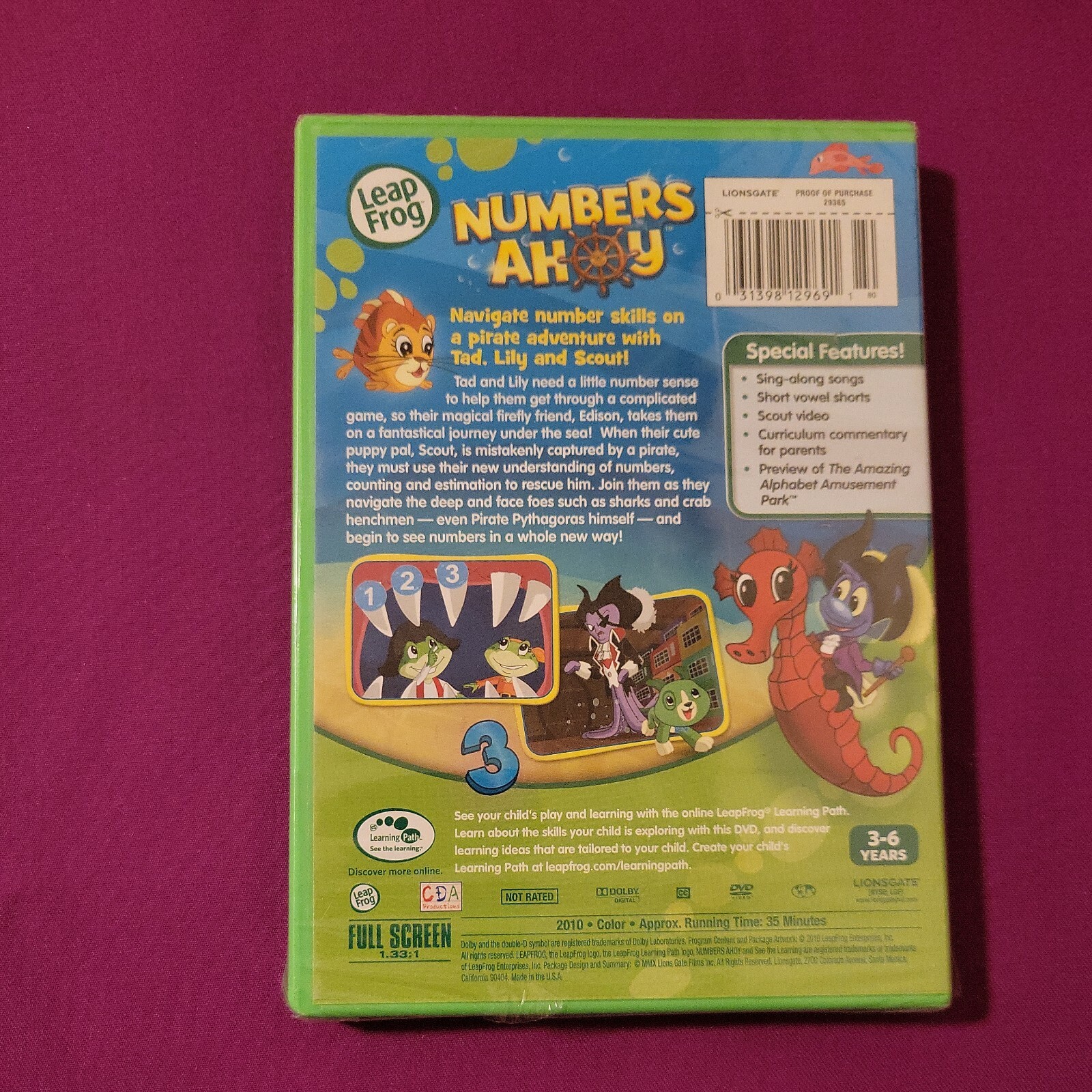 Numbers Ahoy (DVD, 2010) 31398129691 | eBay