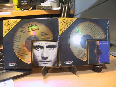 (2) 24K Gold CDs AFZ-084 Phil Collins: Face Value Hello, I Must Be ...