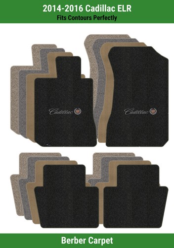 Lloyd Berber Front & Rear Mats for '14-16 ELR w/Cadillac Script w ...