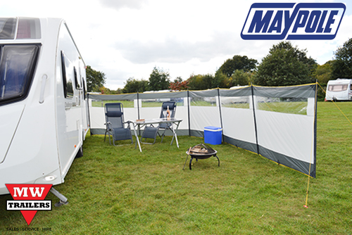 5 Panel Steel Poled Windbreak Maypole 9538 | eBay