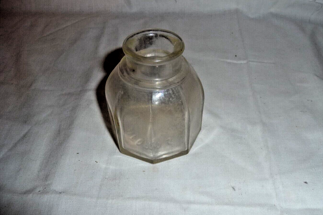 Vintage Ink Bottle 8 sided Embossed SANFORD'S 500 2-1/4 oz. on the ...