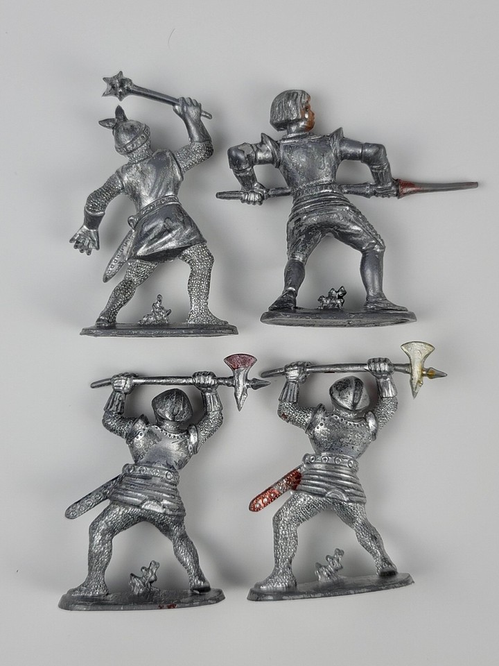 Vintage Lot 13 Jean Hoefler Plastic West Germany Medieval Knights ...