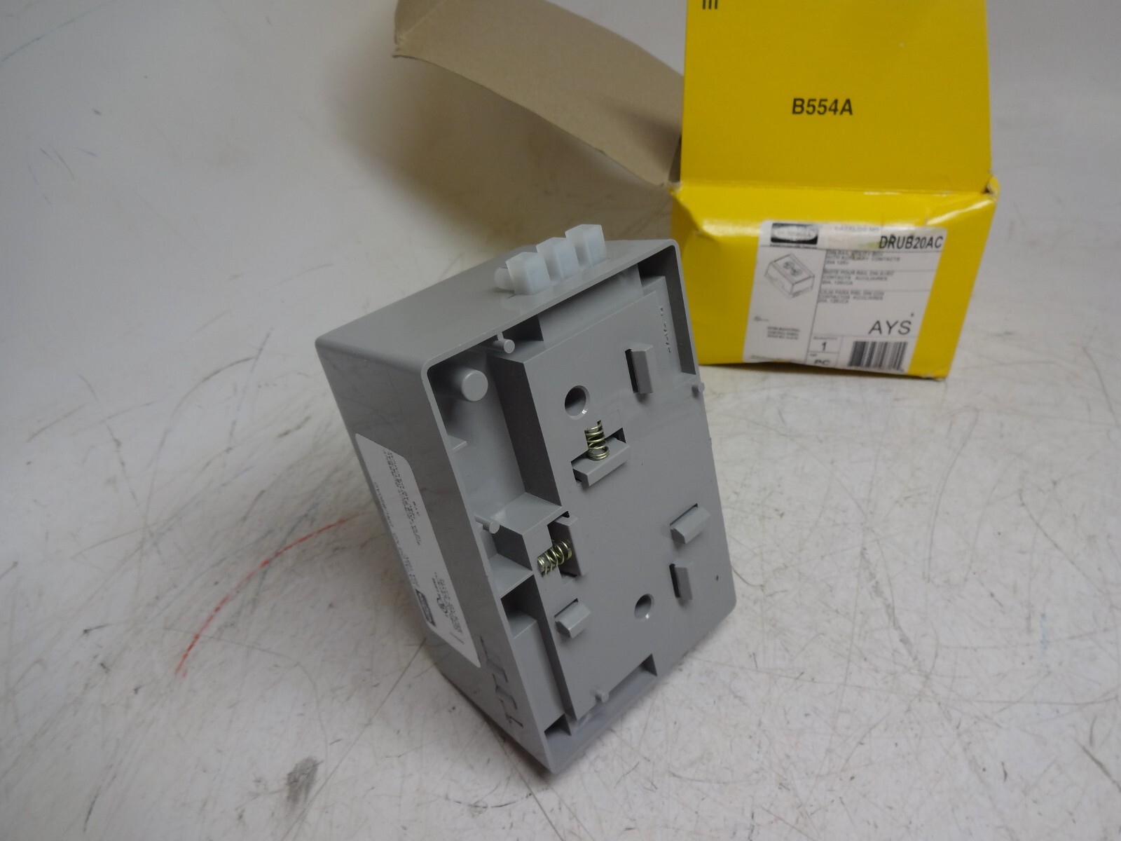 New Hubbell DRUB20AC Din Rail Utility Box | eBay