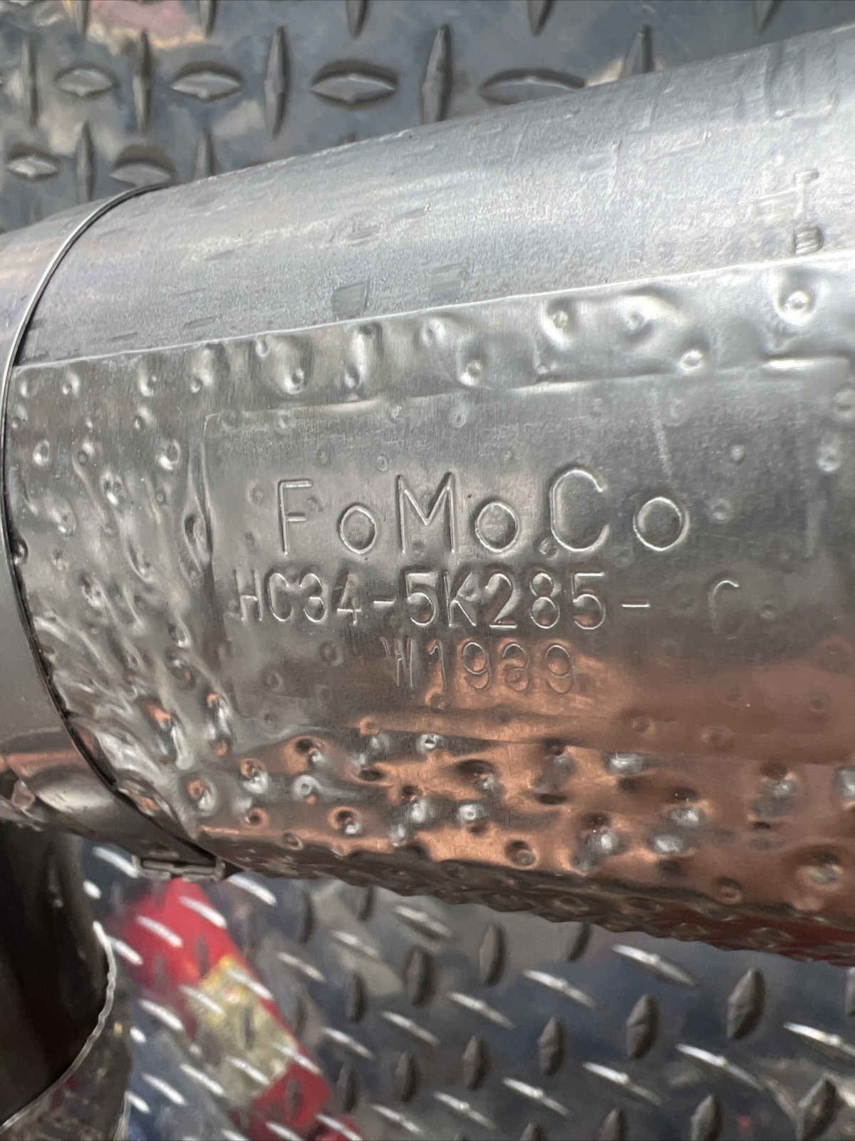 ford catalytic convertor HC34-5F285-AD ford 350-CC34-5K282-AA #259 lin ...