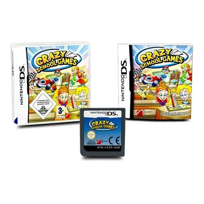 Jeu Nintendo DS Crazy School Games En OVP Avec Instructions | eBay