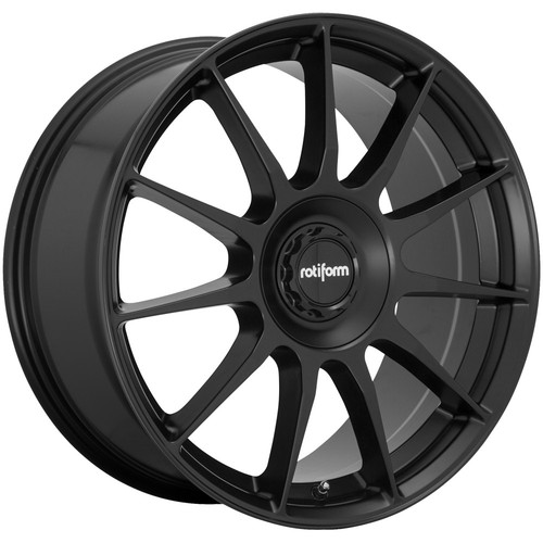 Rotiform R168 DTM 17x8 4x100/4x4.5" +40mm Satin Black Wheel Rim 17 ...