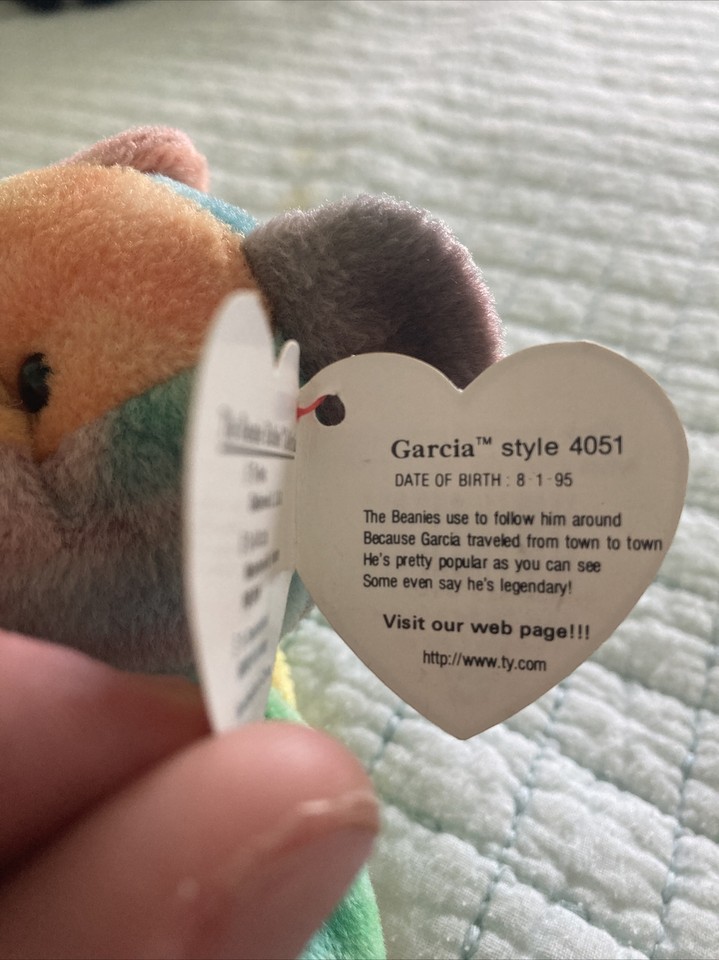 TY Garcia style 4051-Rare Beanie Baby | eBay