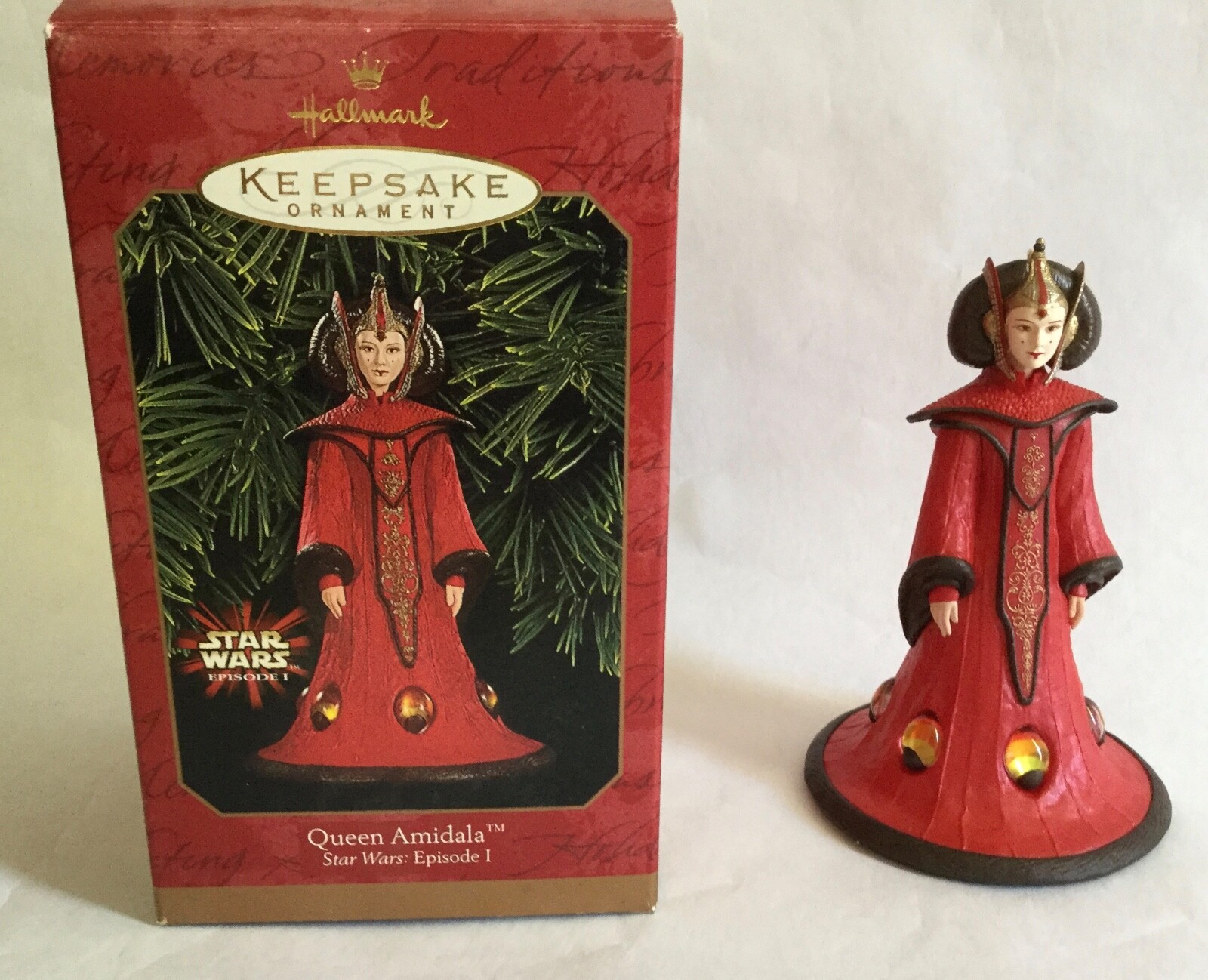 Hallmark Keepsake Ornament Queen Amidala Star Wars Episode 1 ...
