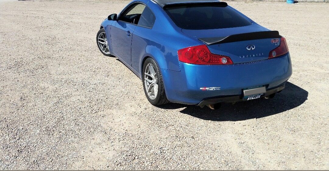 For Infiniti G35 coupe ducktail look rear boot spoiler ver. 2 | eBay