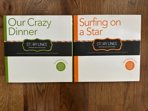 Story Lines: Illustrate Your Own Books - Set of 2 | eBay