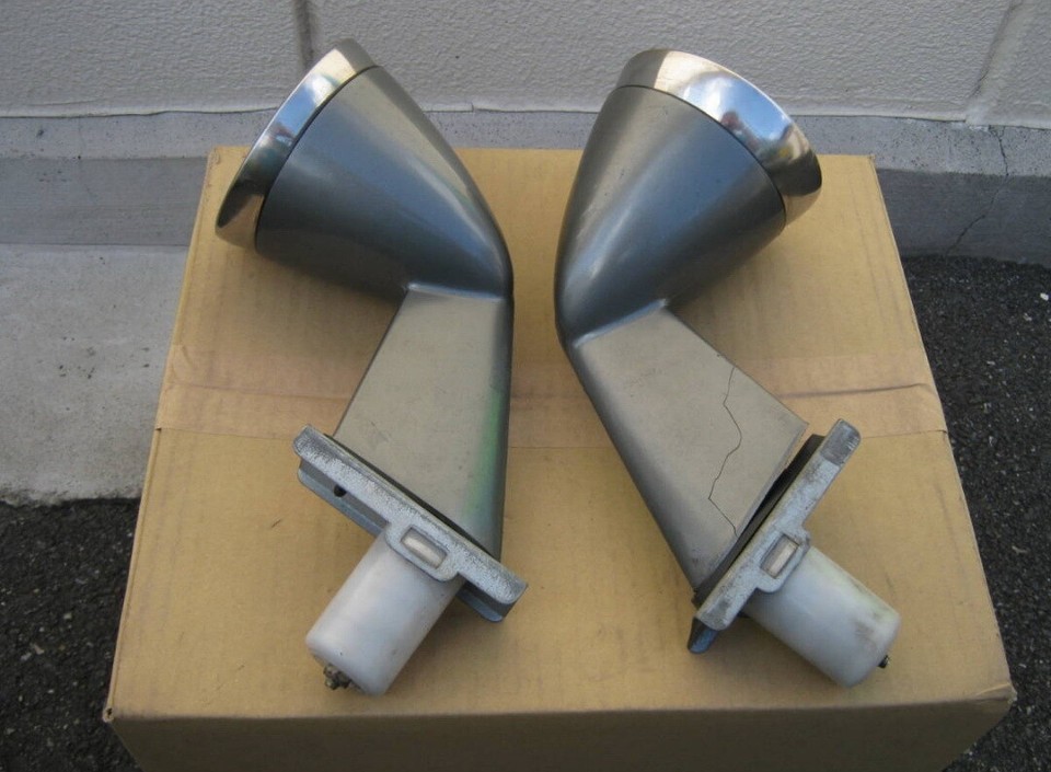 TOYOTA CELICA TA22 TA27 COROLLA TE27 KE25 FENDER MIRRORS BASE NEW PAIR ...