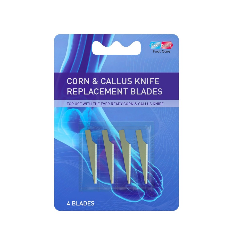 Ever Ready Corn & Callus Trimmer - Instant Relief from Corns & Calluses ...