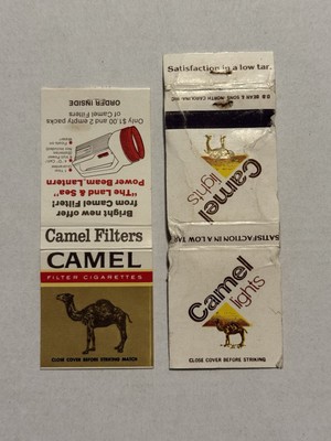 Camel Cigarette Offer Camel Lights Vintage Matchbook Cover 436 | eBay