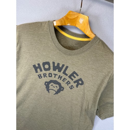Howler Brothers Graphic T-Shirt Monkey Logo Short Sleeve Casual Mens L ...