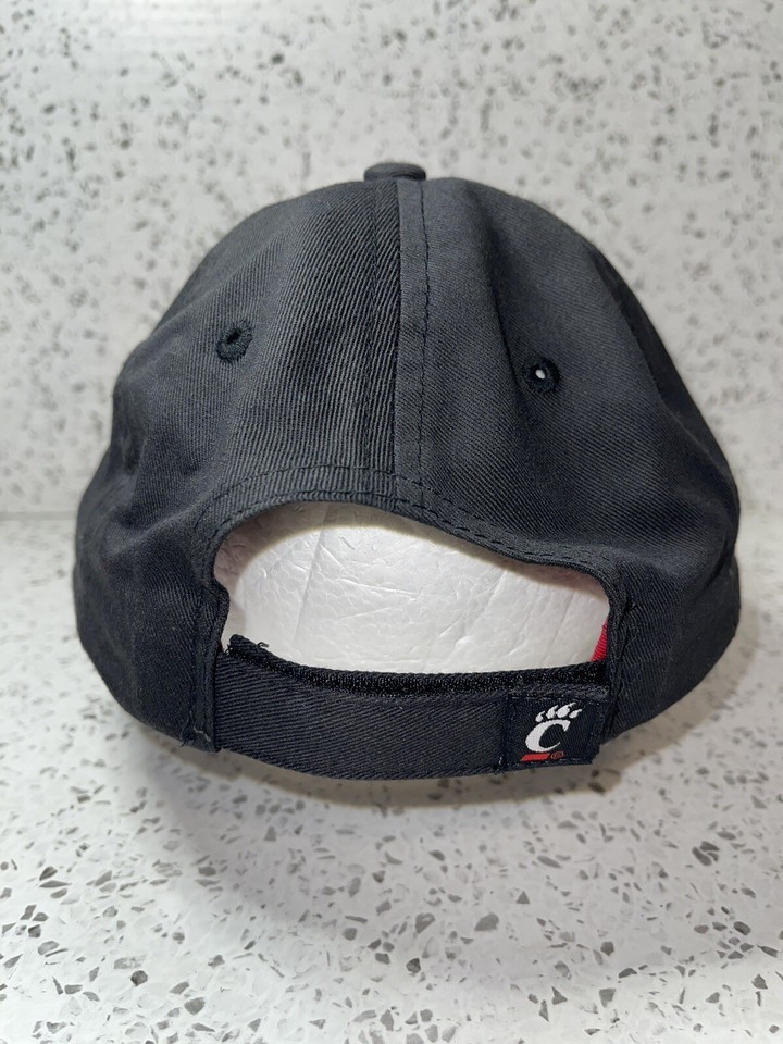 Cincinnati Bearcats Black Red Baseball Hat Mens Adjustable | eBay