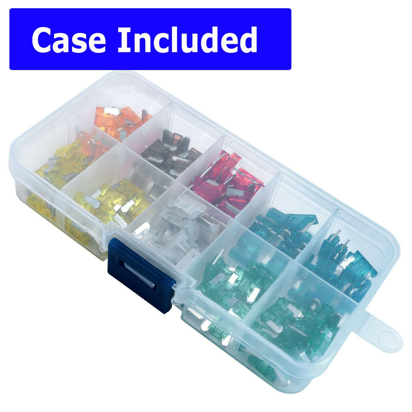 120 PC Low Profile Mini Car Fuse Auto Car Motorcycle SUV Fuses Kit APM ...