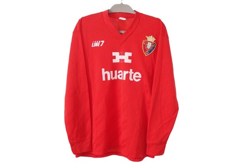 Vintage C.A Osasuna 1990/91 Jersey T-Shirt Home kit Line7 Size M/L 90s ...