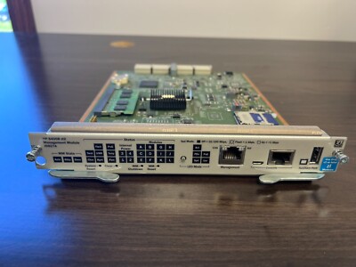 J9827A - HP 5400R ZL2 MANAGEMENT MODULE | eBay
