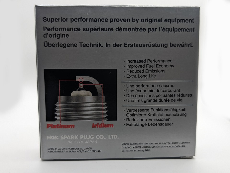 NGK Laser Iridium Spark Plugs 93759 DILFR5A11 for Nissan Kia Infiniti ...