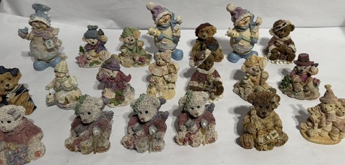 Lot of 20 K's Collection Christmas Fancy Bears Bear Figurines Decor | eBay