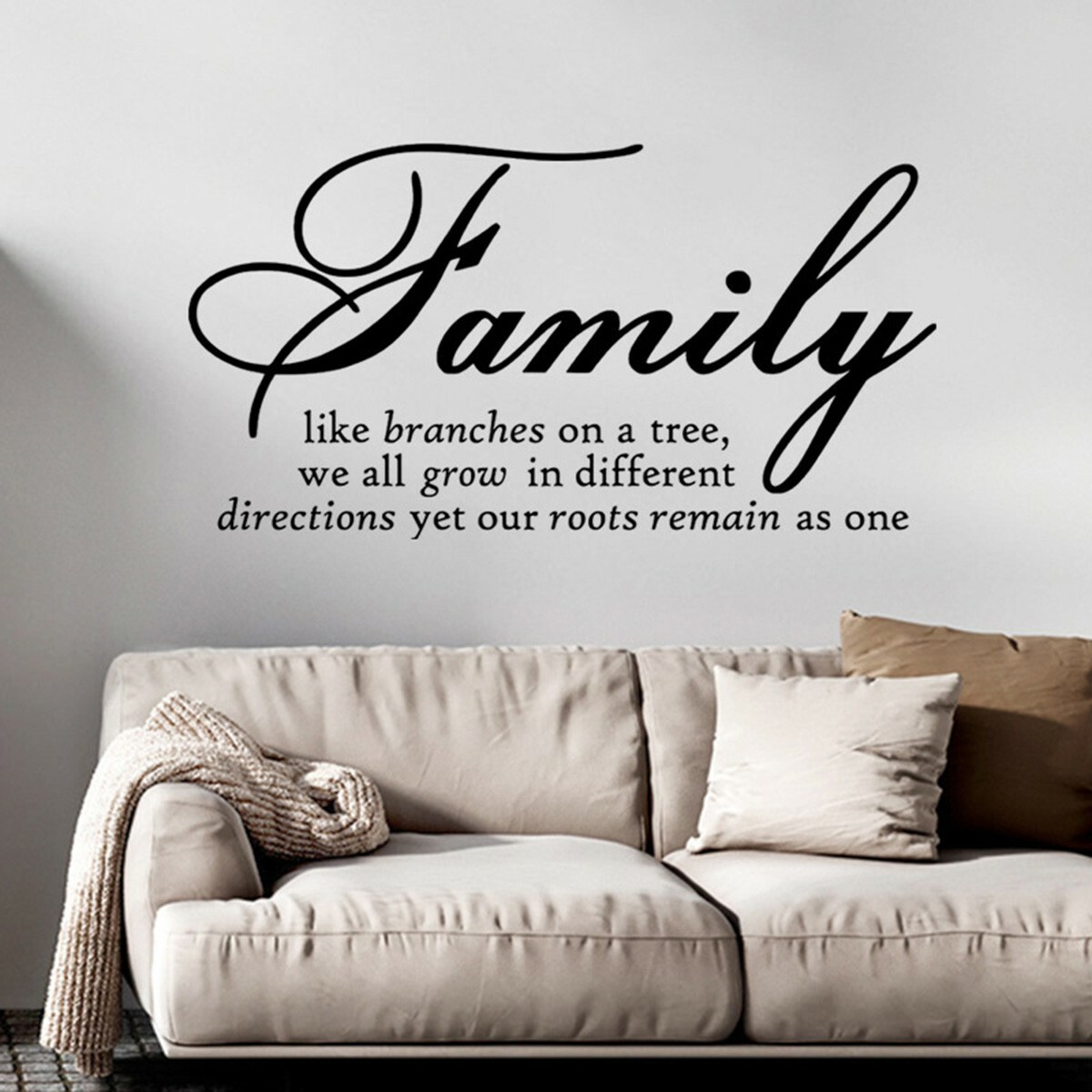 Wall Stencils Family Quotes