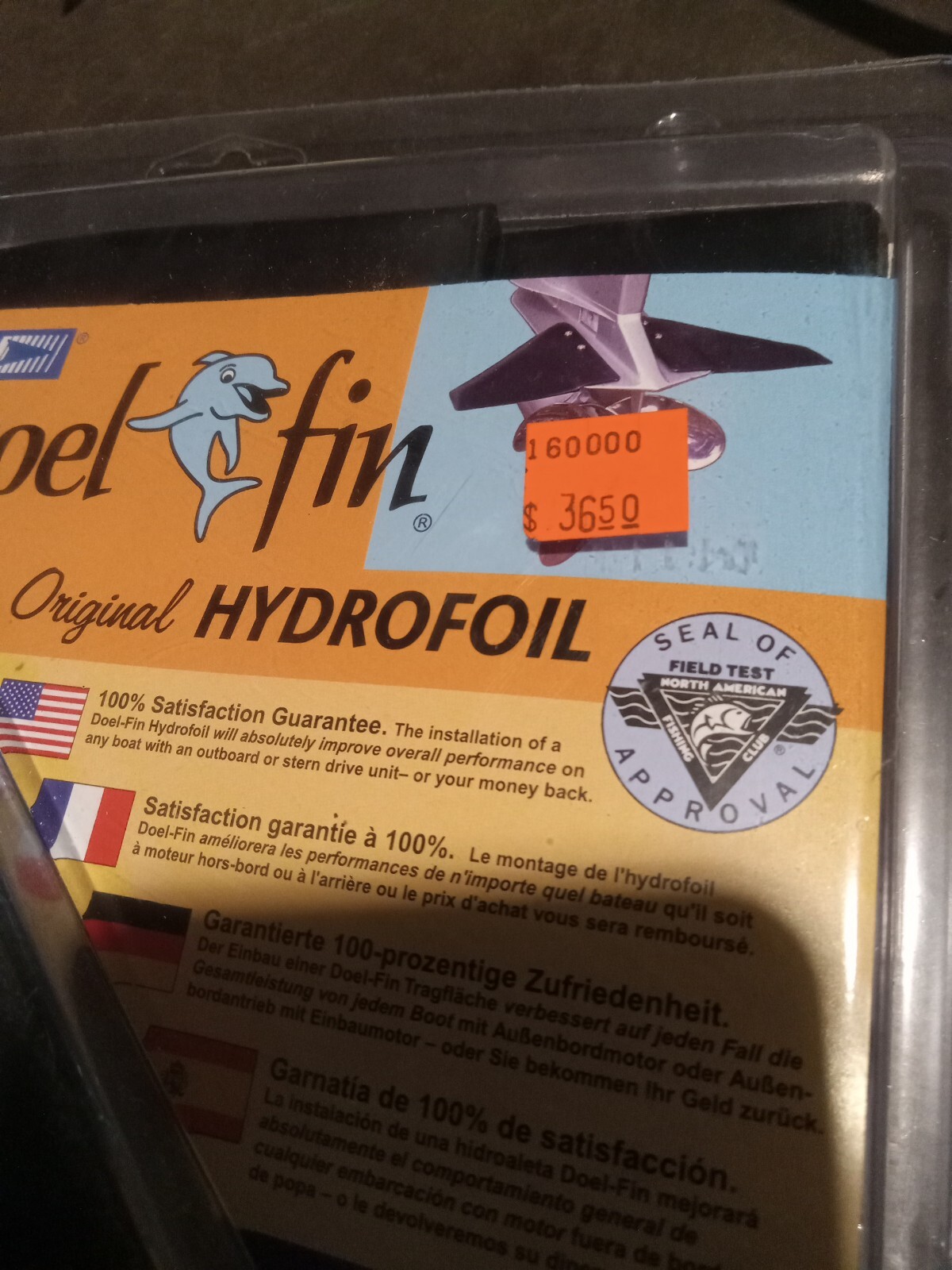 Davis Instruments Doel-Fin Hydrofoil for sale online | eBay