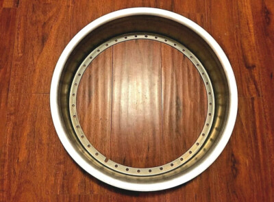 18X4 Reverse Outer Lip 40 Hole Raw New Rolled Edge Lip Replacement | eBay