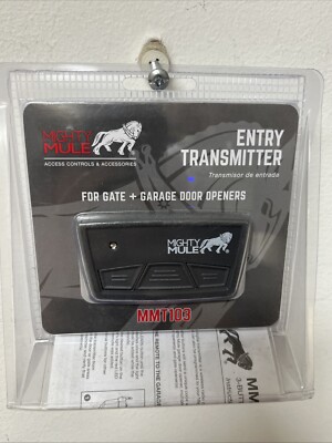 Mighty Mule 3-Button Remote for Garage Door Openers and Gate Openers ...