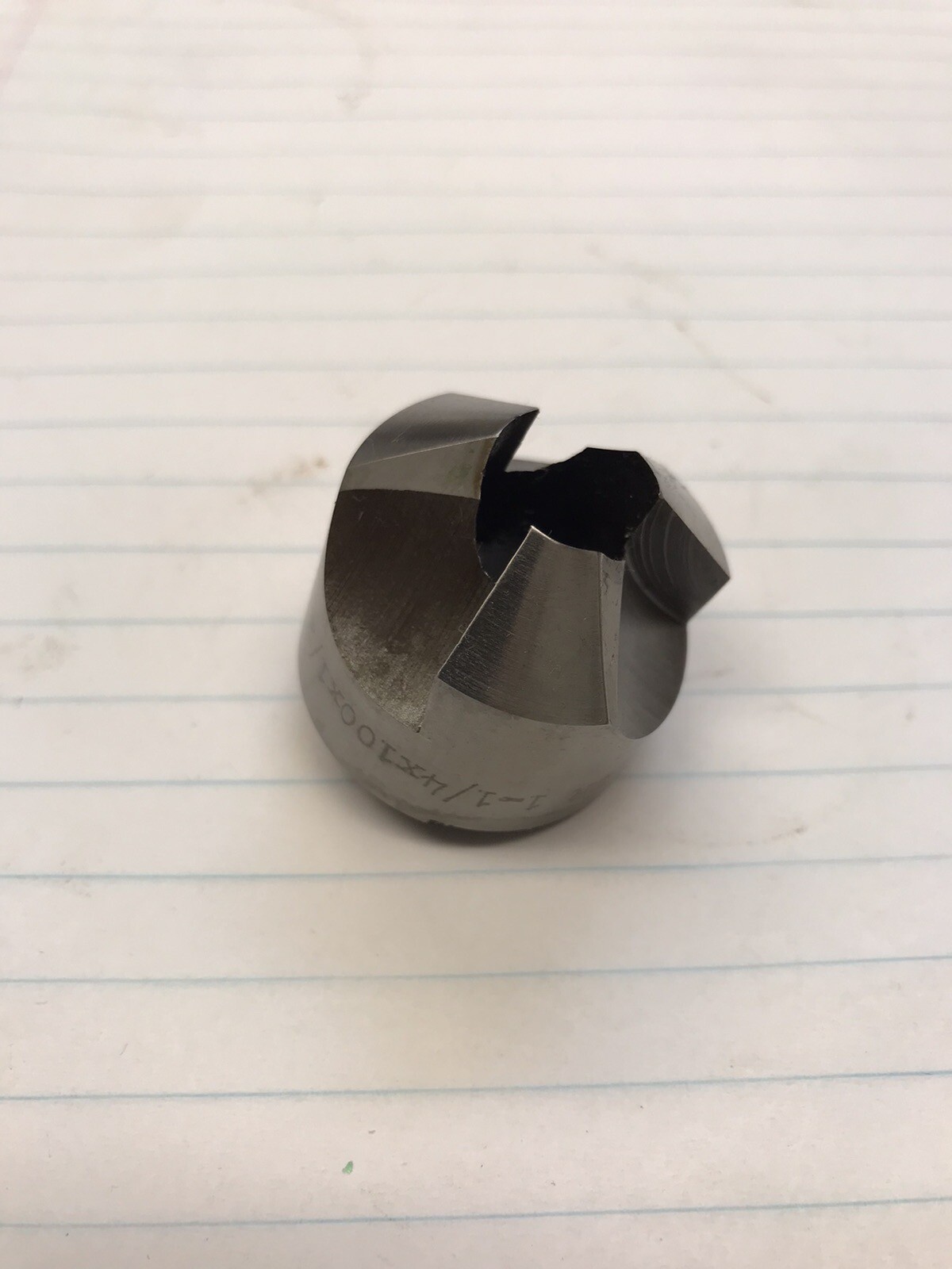 1 pc. 1-1/4” X 100 DEGREE HS 3 FLUTE REVERSE COUNTERSINK. USA (loc stk ...