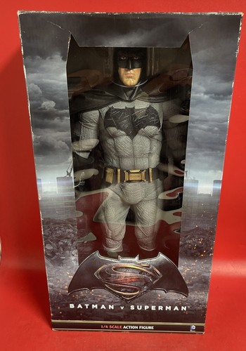 READ Batman v Superman NECA Ben Affleck 1/4 Scale 18" Action Figure DC ...