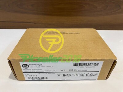 Allen Bradley 1762-IF4 MicroLogix 4 CH Analog Input Module New Factory ...