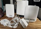 NETGEAR Orbi RBR750 Tri-band Mesh WiFi 6 AX4200 Network Router W 2 ...