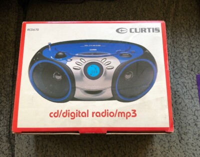 Curtis CD/Digital Radio/MP3 Boombox | eBay