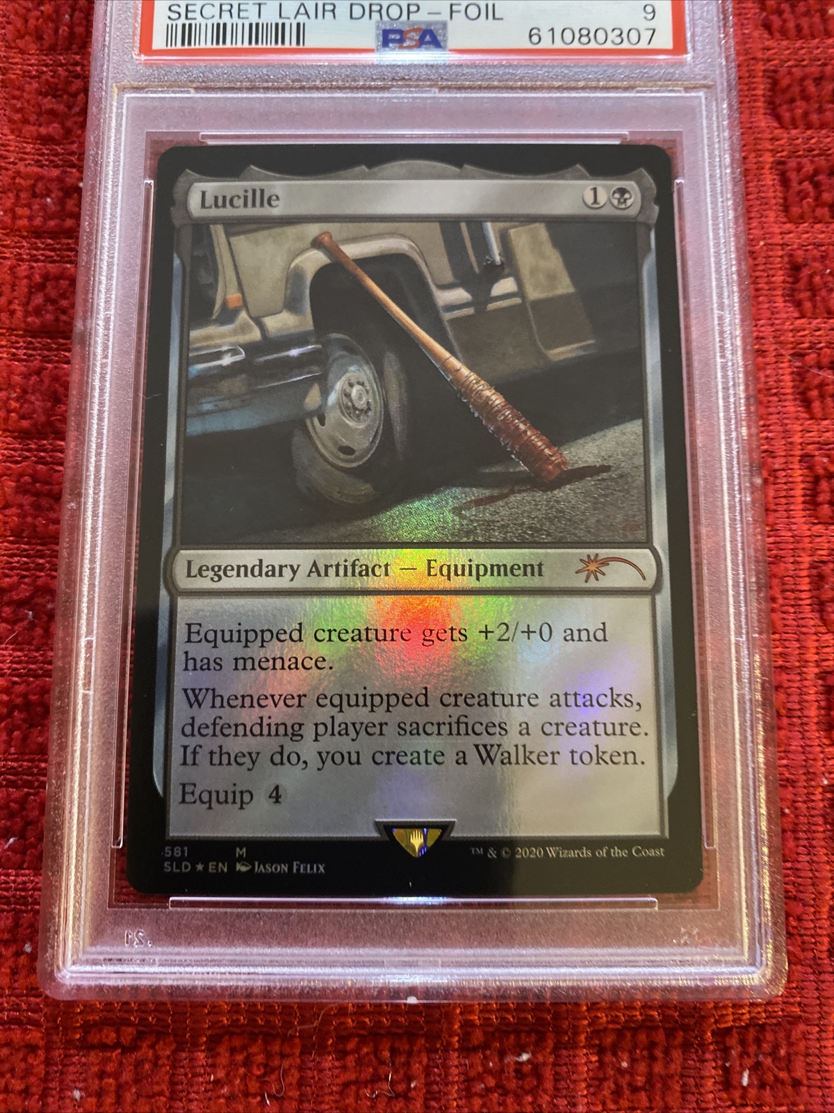 PSA 9 Mint Lucille - Foil English Secret Lair MTG Magic | eBay