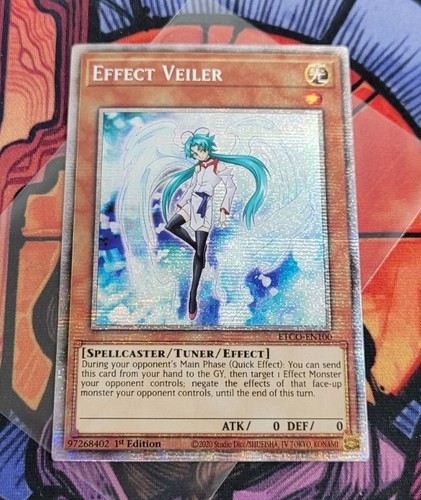 Effect Veiler Starlight Rare ETCO-EN100 Yugioh Card English #1 | eBay