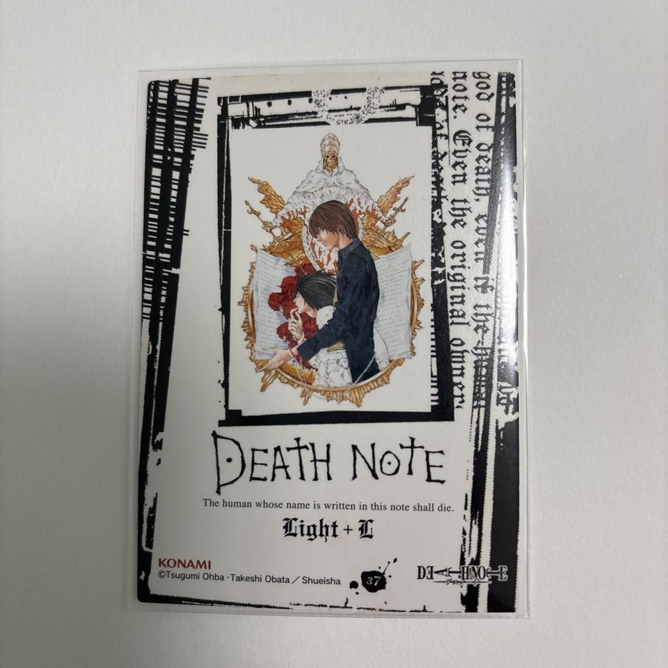 Death Note Trading Card 37 El Yagami Tsuki | eBay
