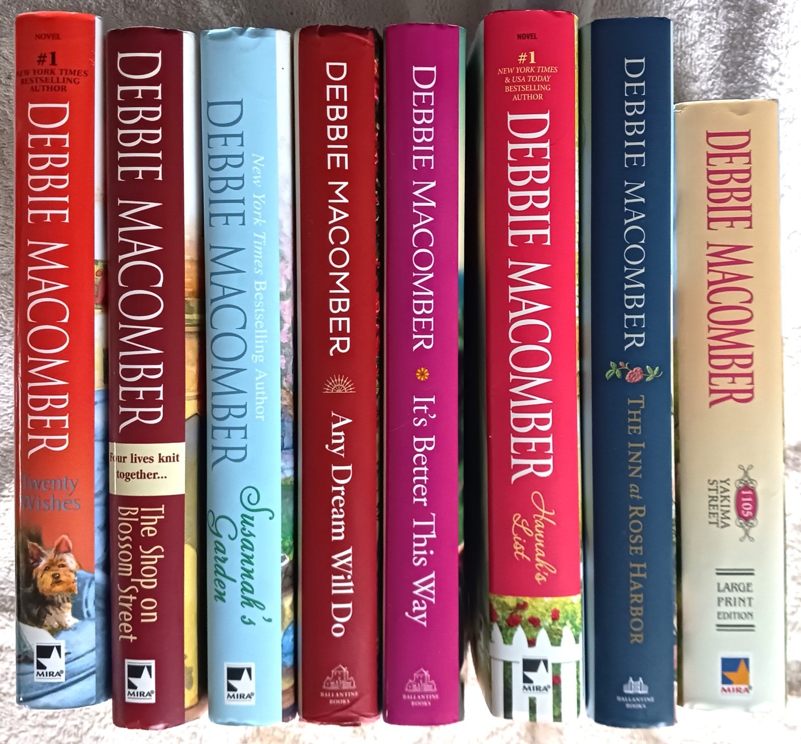 Mixed Lot of 8 Debbie Macomber Hardcover Books - VG+ | eBay