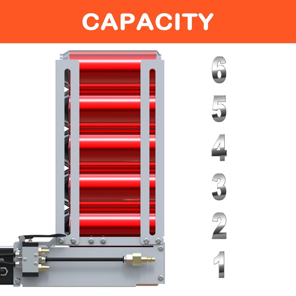 Pneumatic Can Crusher, Aluminum Can Crushers for Recycling, Multi-Load ...